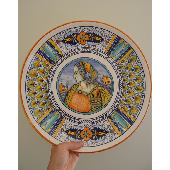 Deruta | Dining | Deruta Italian Hand Painted Ceramic Platter | Poshmark